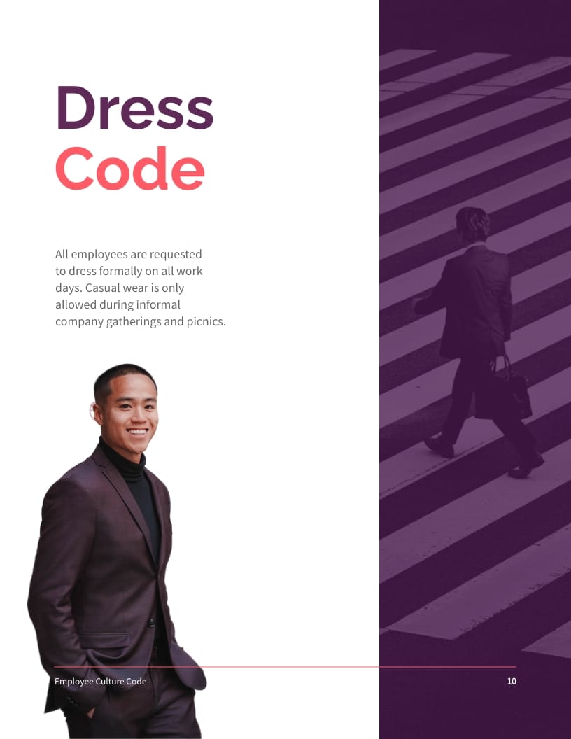 MarketingHub Employee Handbook Template | Visme