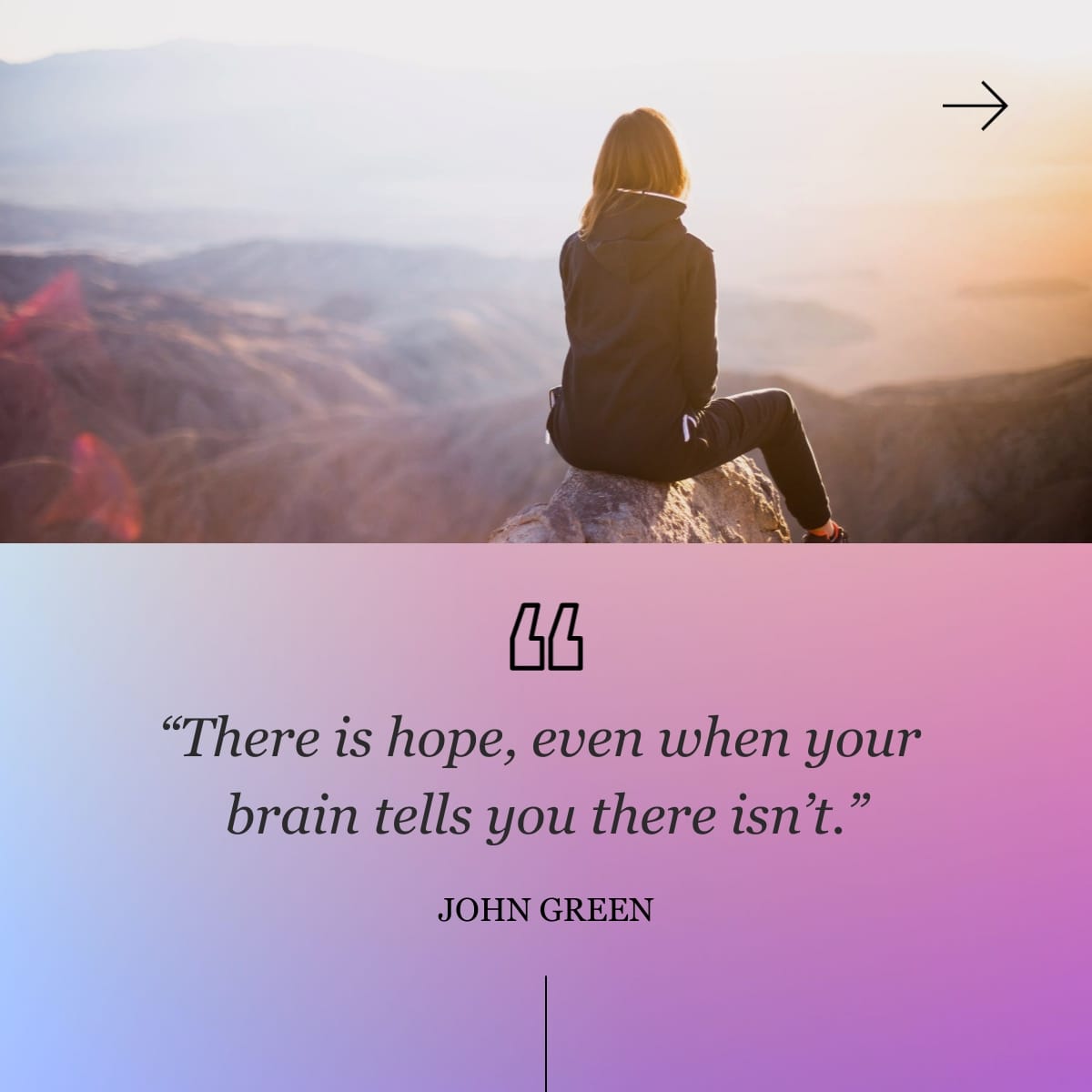 Mental Health Instagram Carousel Post Template | Visme