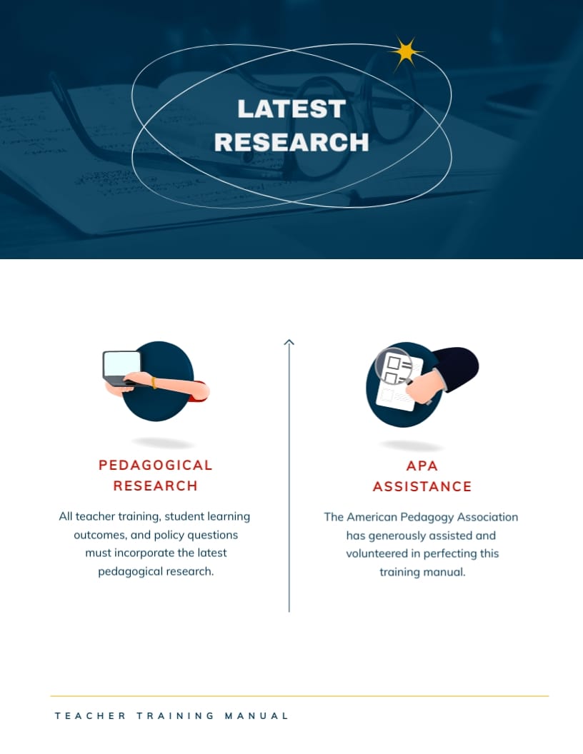 Middle School Teacher Training Manual Template | Visme