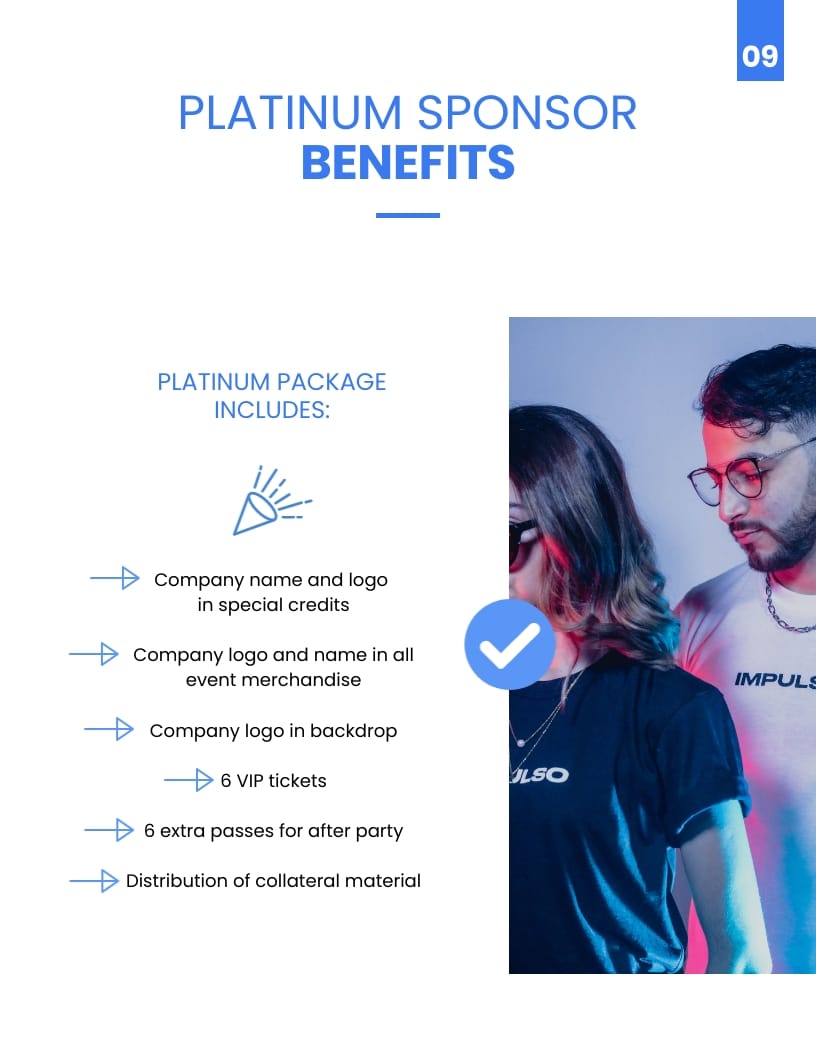 Music Event Sponsorship Proposal Template | Visme