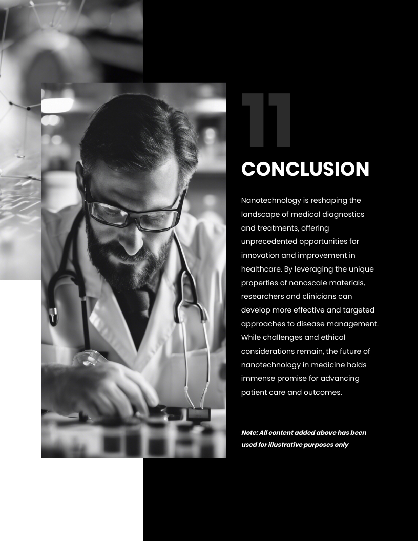 Nanotechnology Scientific Whitepaper Template | Visme