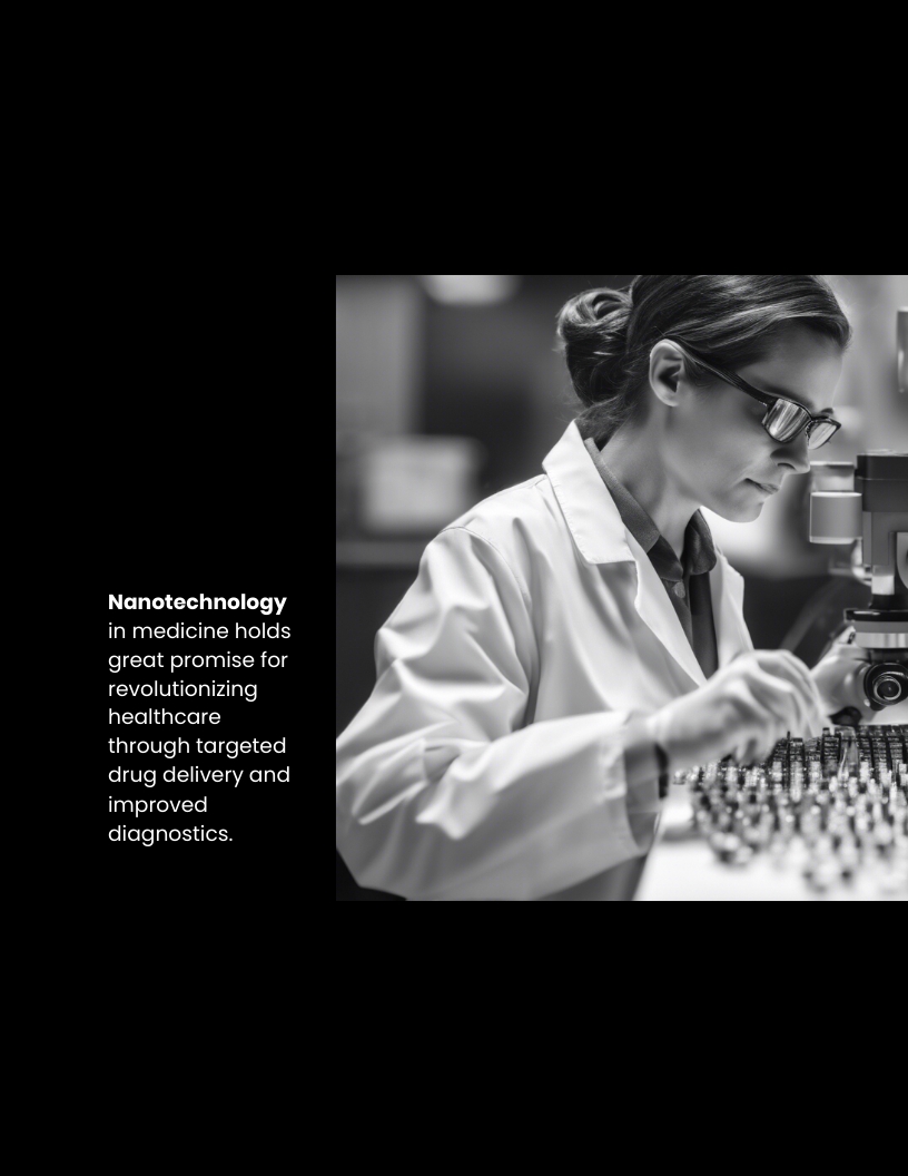 Nanotechnology Scientific Whitepaper Template | Visme