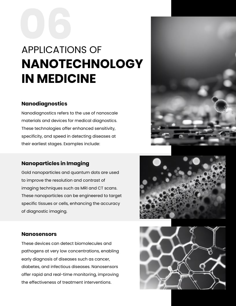 Nanotechnology Scientific Whitepaper Template Visme