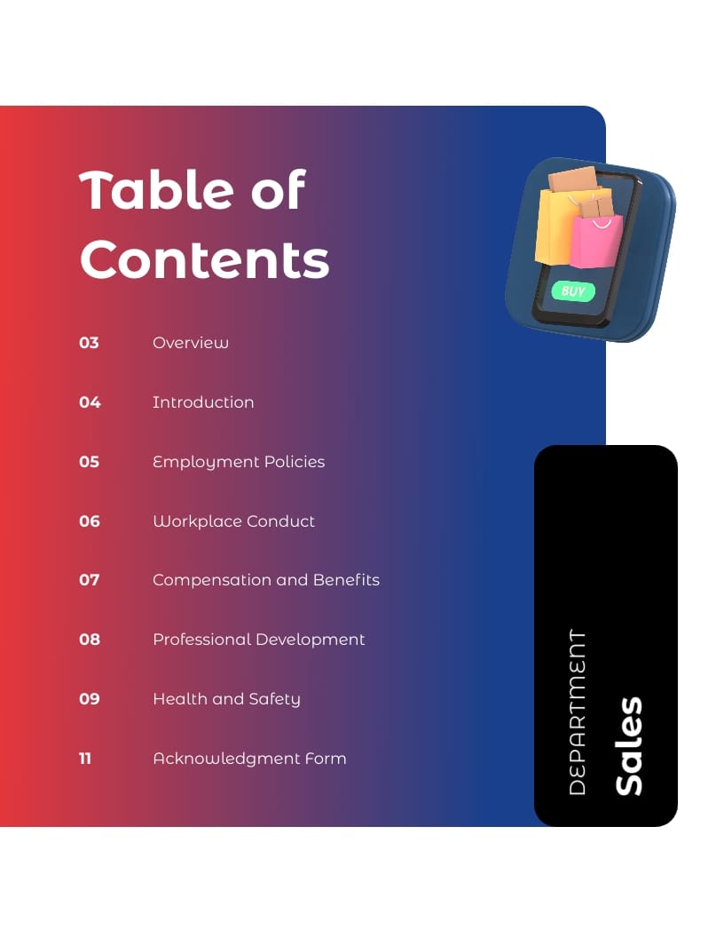 New Employee Handbook Template | Visme