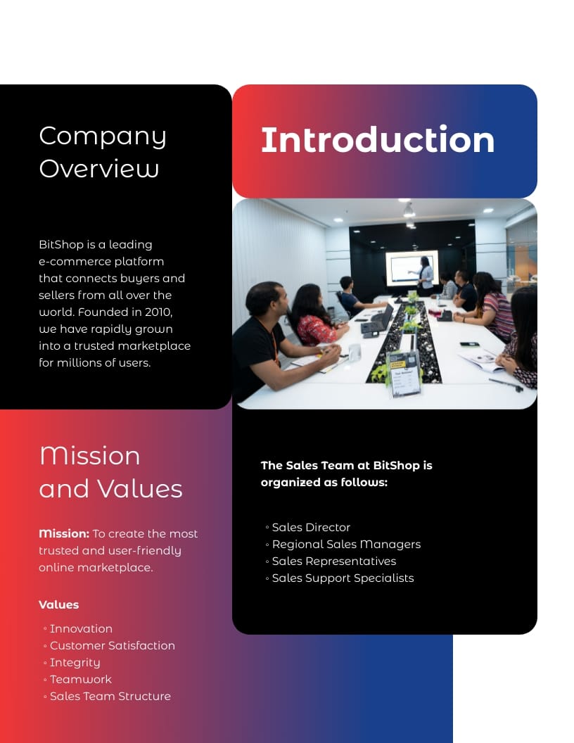New Employee Handbook Template | Visme