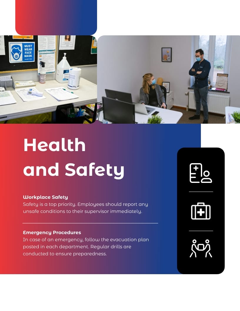 New Employee Handbook Template | Visme