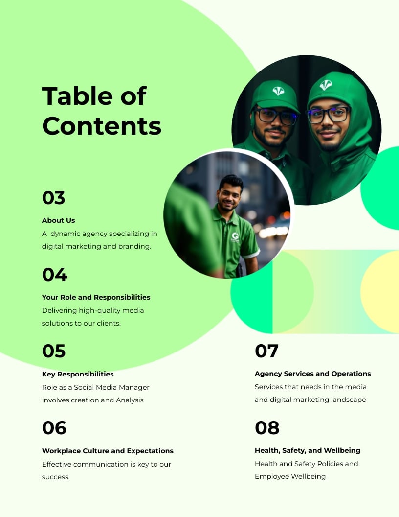 New Employee Training Manual Template | Visme