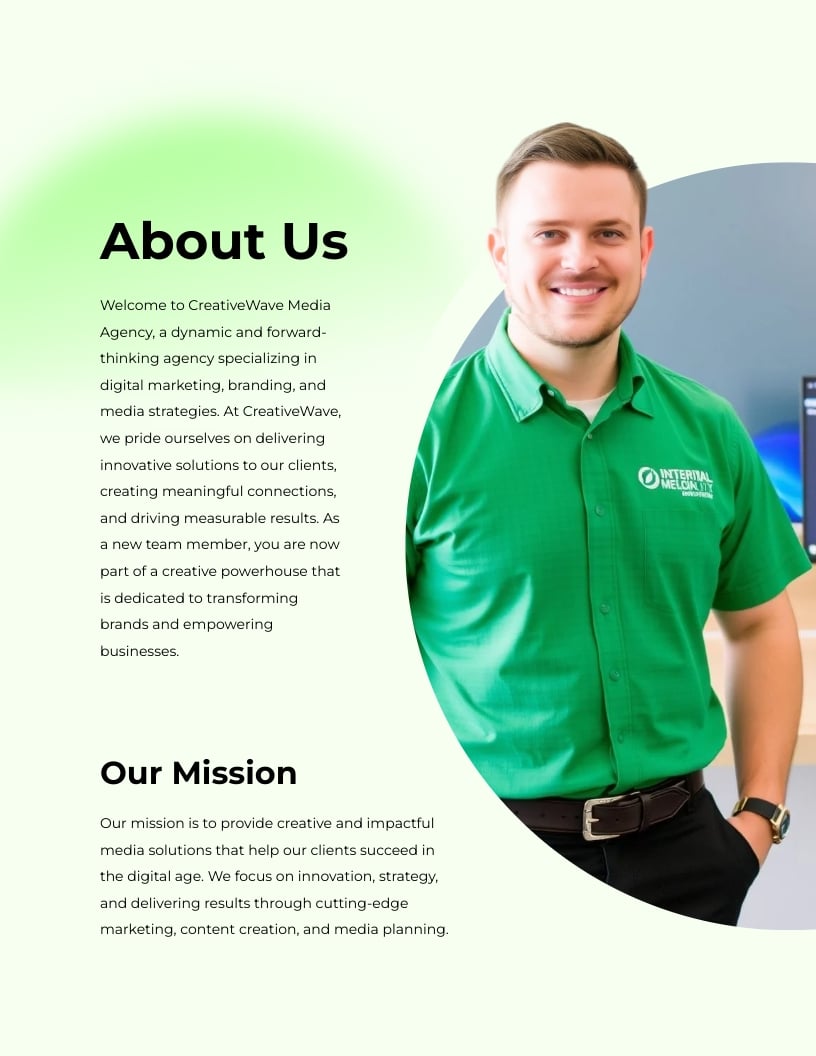 New Employee Training Manual Template | Visme