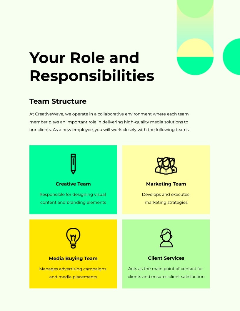 New Employee Training Manual Template | Visme