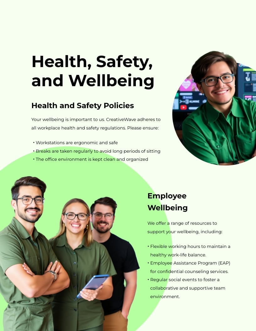 New Employee Training Manual Template | Visme