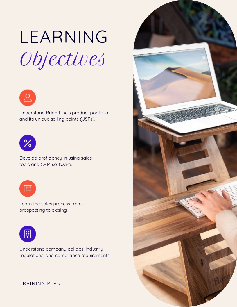 New Hire Onboarding Training Plan Template | Visme