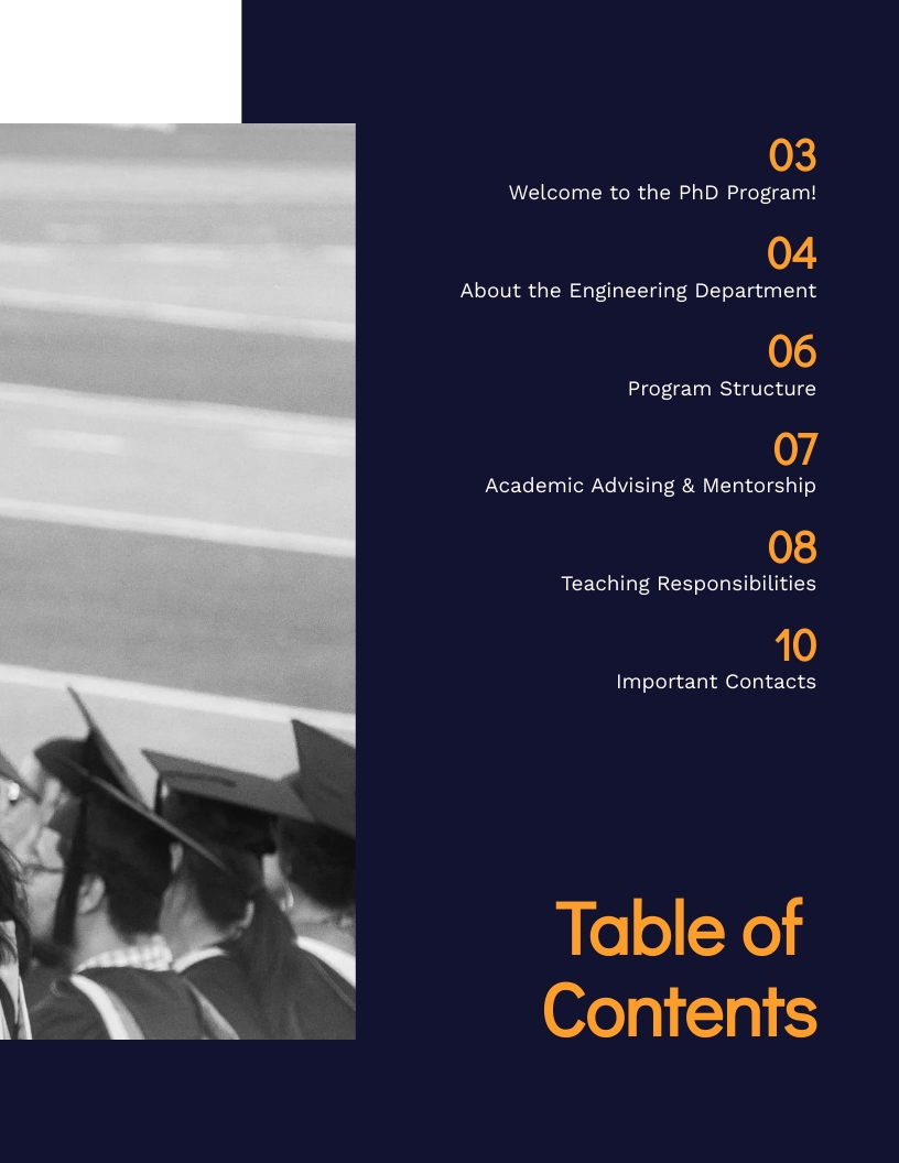 New Student Orientation Guide Template | Visme