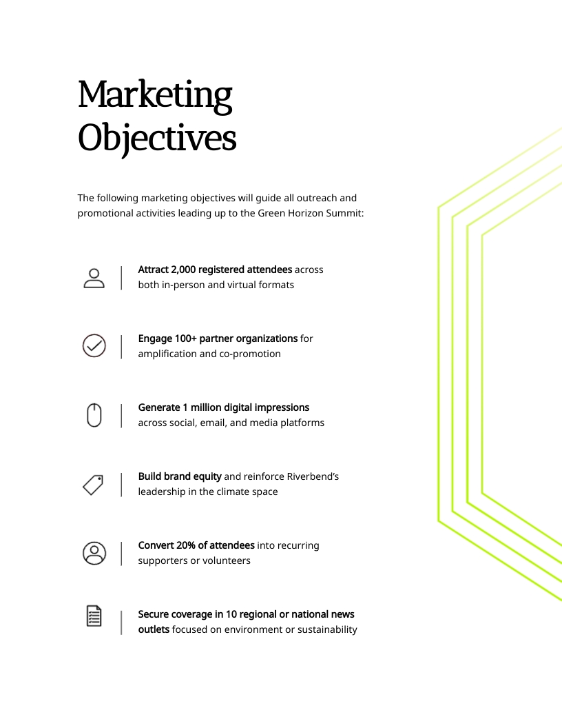 Non Profit Event Marketing Plan Template | Visme
