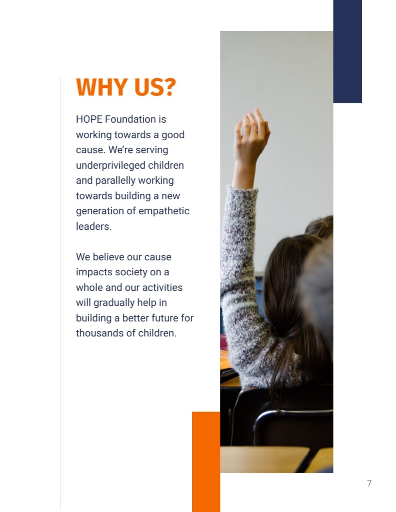 Non-profit Brand Collaboration Proposal Template | Visme