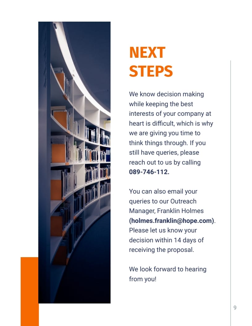 Non-profit Brand Collaboration Proposal Template | Visme