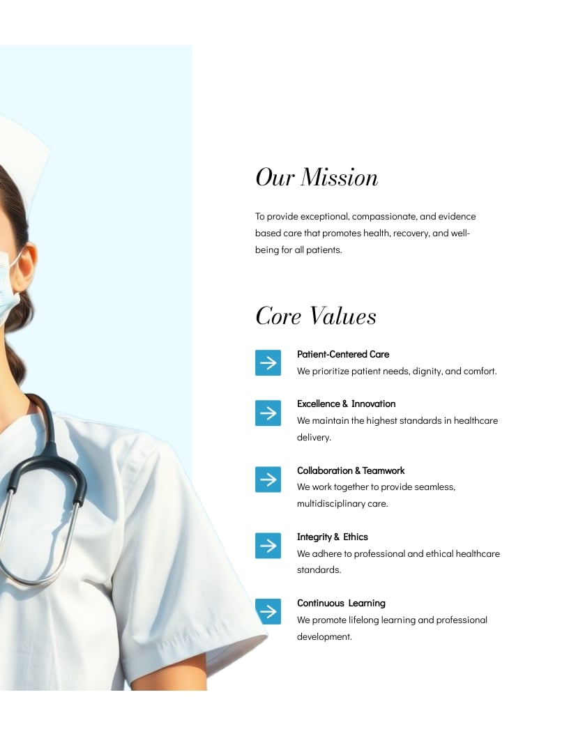 Nursing Orientation Guide Template | Visme