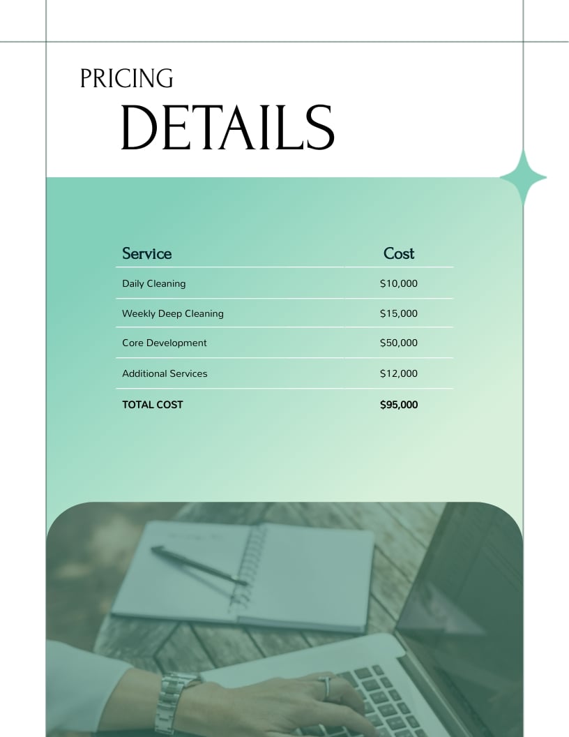 Office Cleaning Proposal Template | Visme