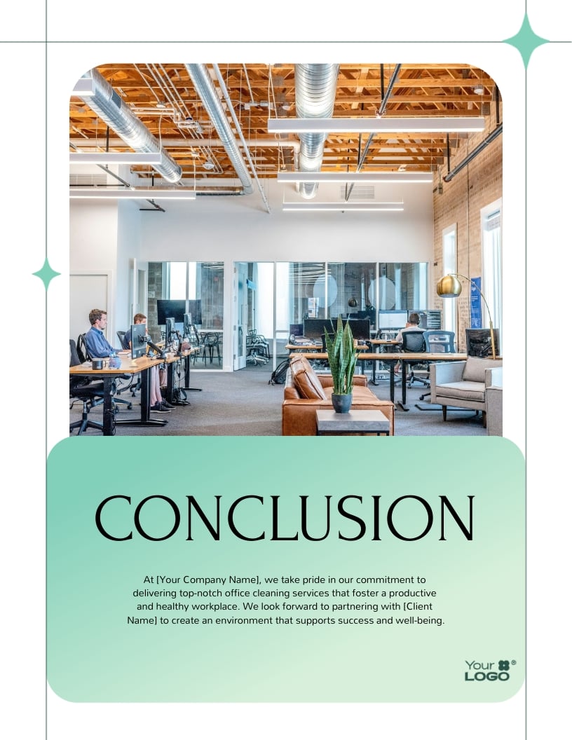 Office Cleaning Proposal Template | Visme