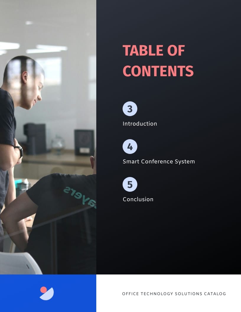 Office Technology Solutions Catalog Template | Visme