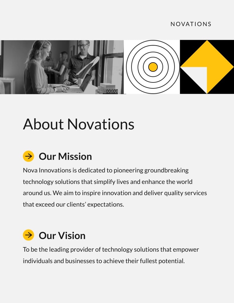 Onboarding Handbook Template | Visme