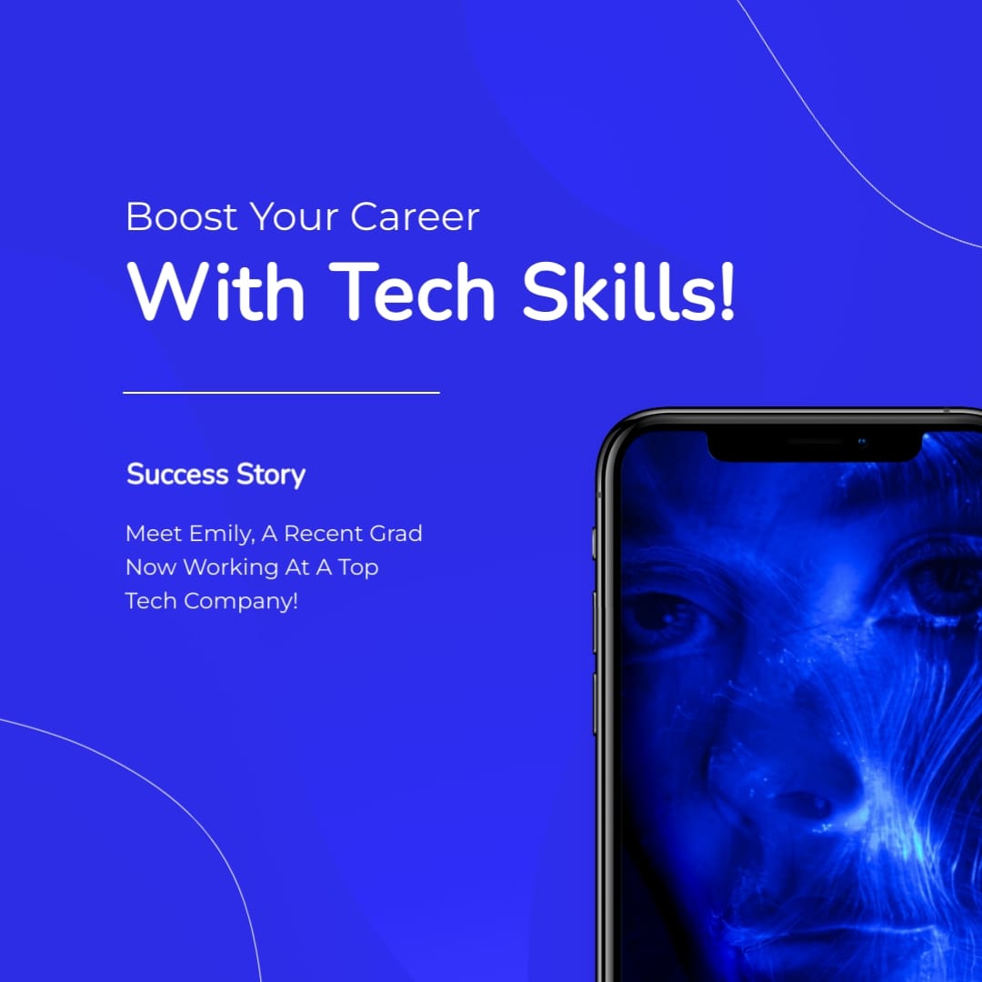 Online Training Platform Instagram Carousel Post Template | Visme
