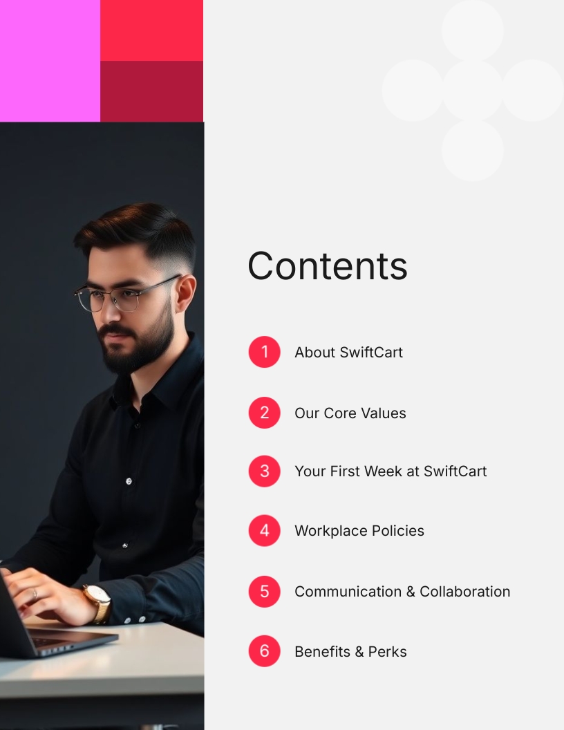 Orientation Guide For New Employees Template | Visme