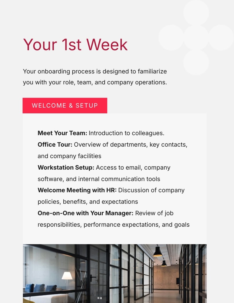 Orientation Guide For New Employees Template | Visme