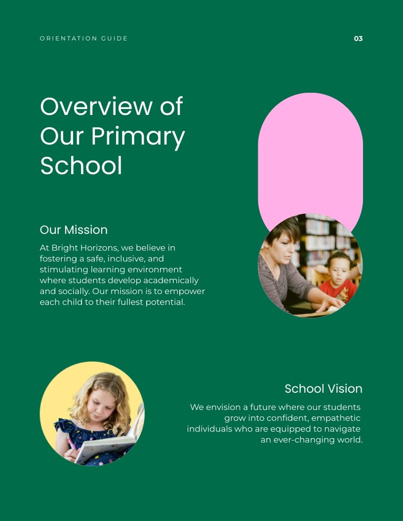 Orientation Guide Template | Visme