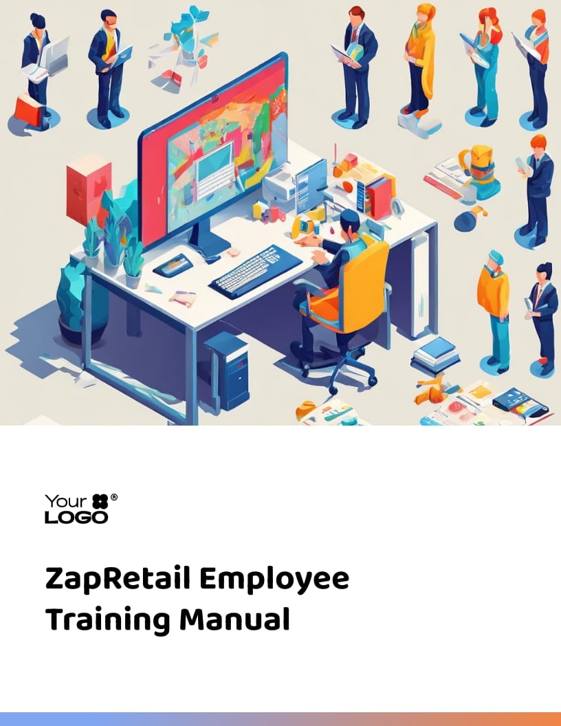 POS Employee Training Manual Template | Visme