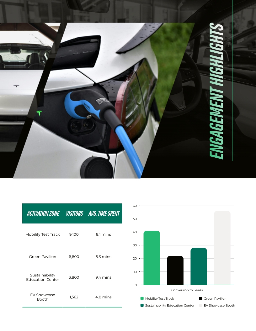 Partner Activation Summary Report Template | Visme