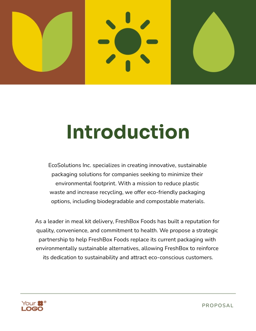 Partnership Proposal Example Template | Visme