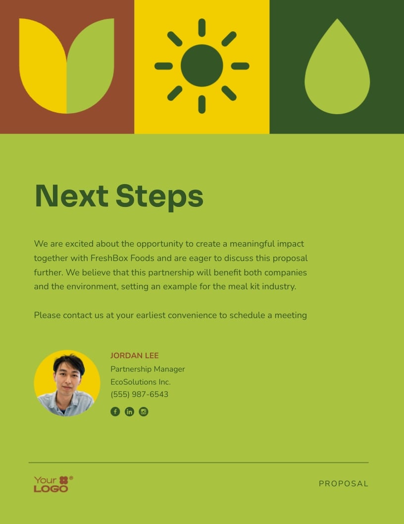Partnership Proposal Example Template | Visme