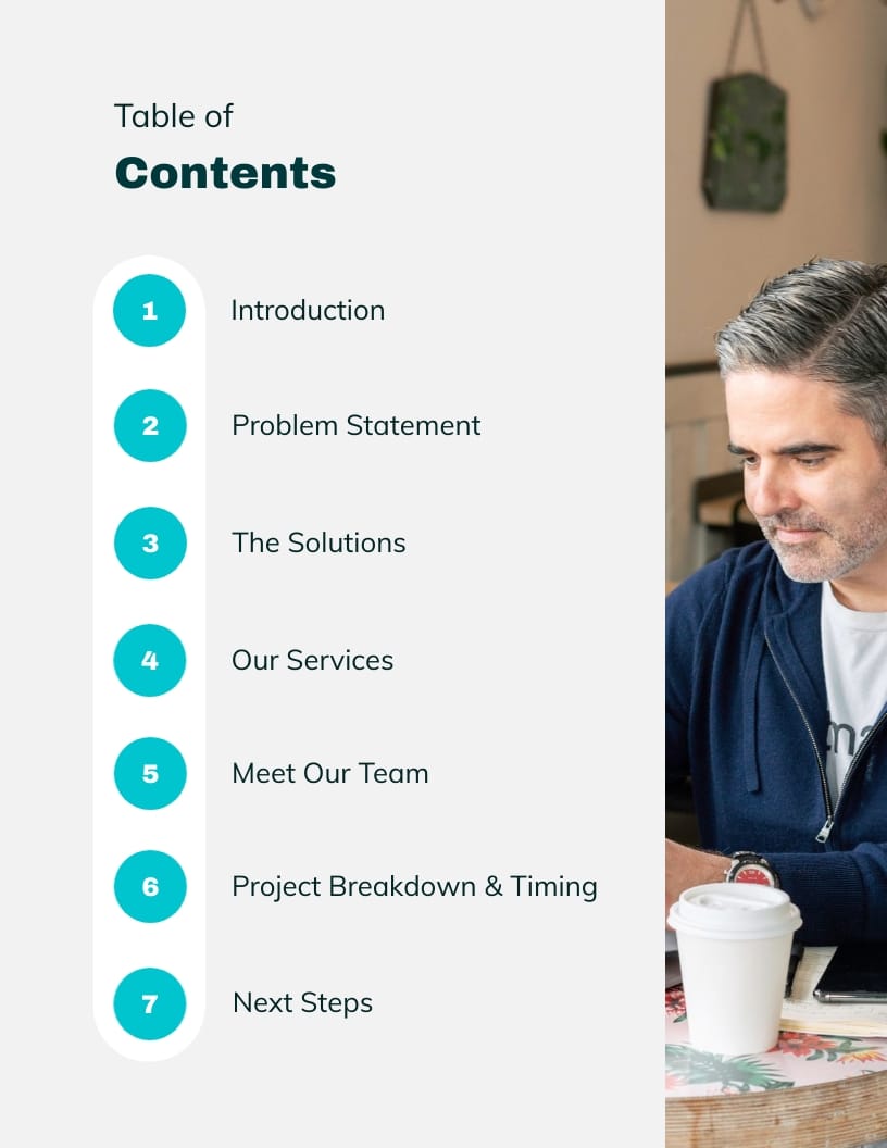 Personal Finance Proposal Template | Visme