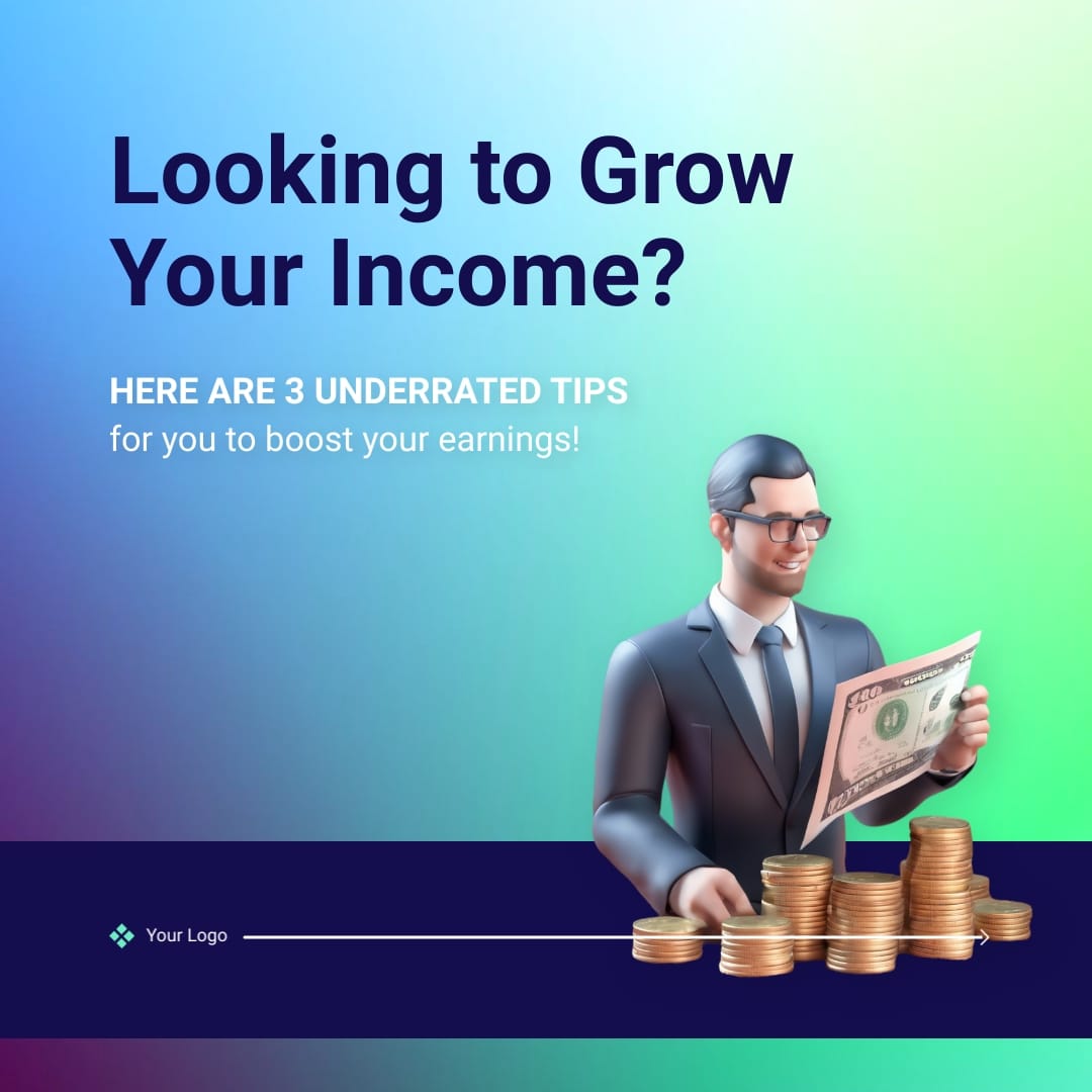 Personal Finance Twitter X Carousel Post Square Template | Visme