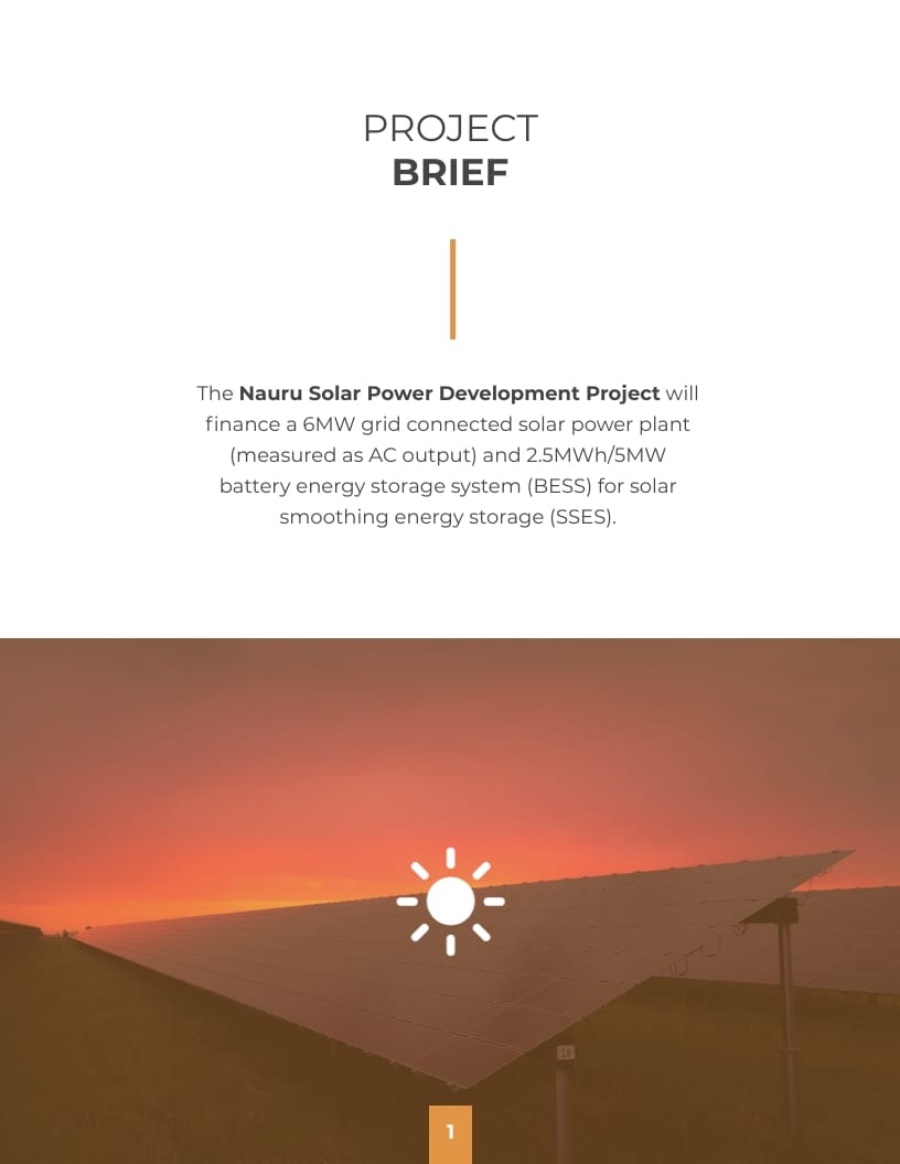 Power Generation - Project Plan Template | Visme