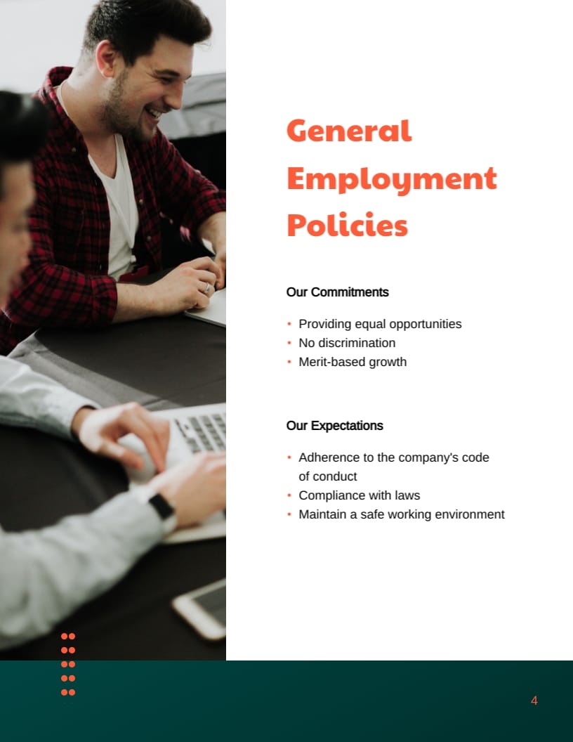 Power Plant Employee Handbook Template | Visme
