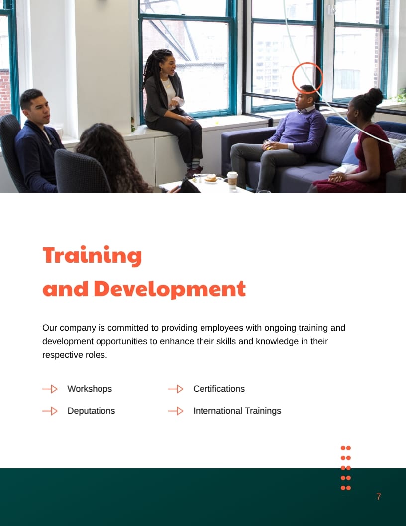 Power Plant Employee Handbook Template | Visme