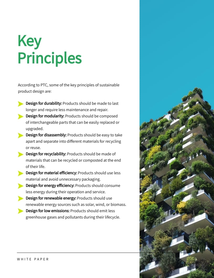 Product Design White Paper Template | Visme