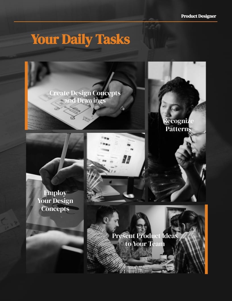 Product Designer Training Manual Template | Visme