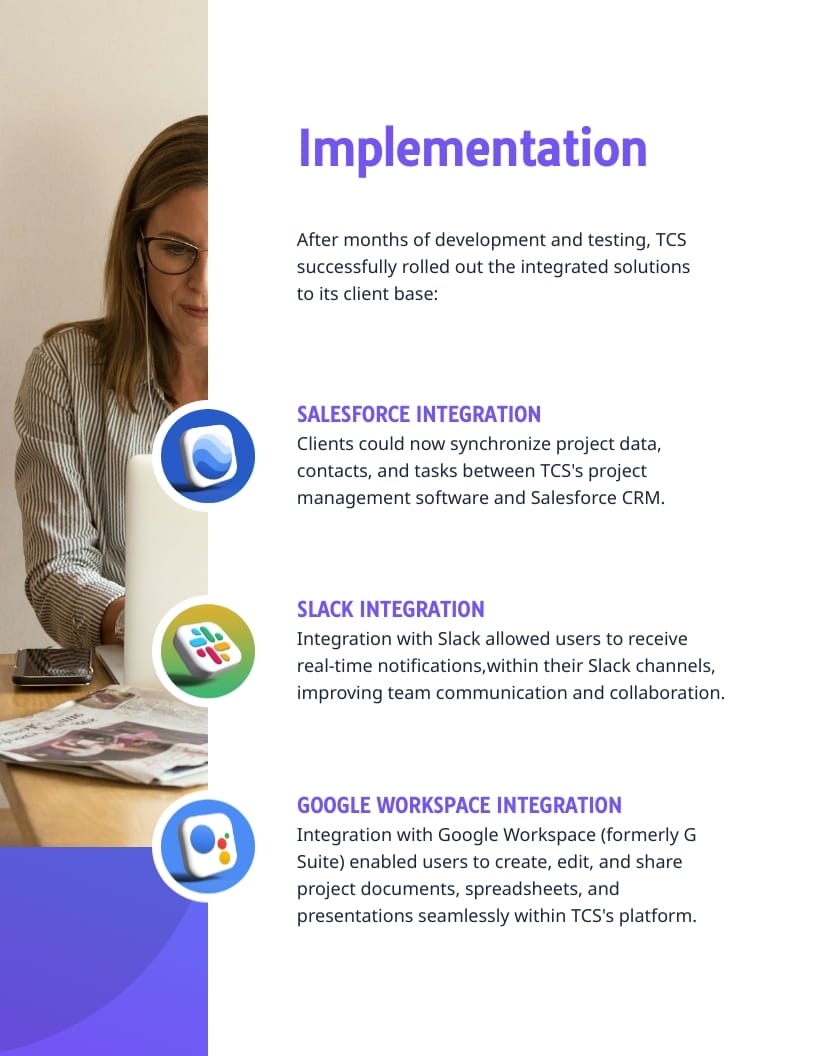 Product Integration Case Study Template | Visme