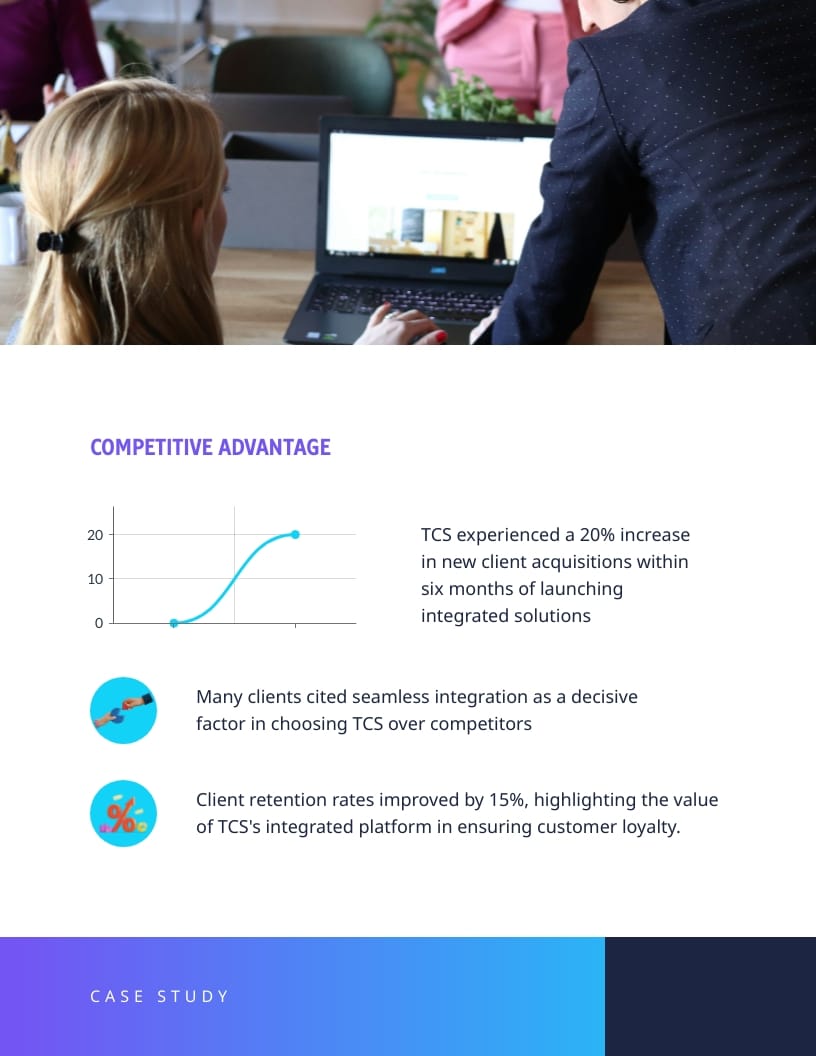 Product Integration Case Study Template | Visme