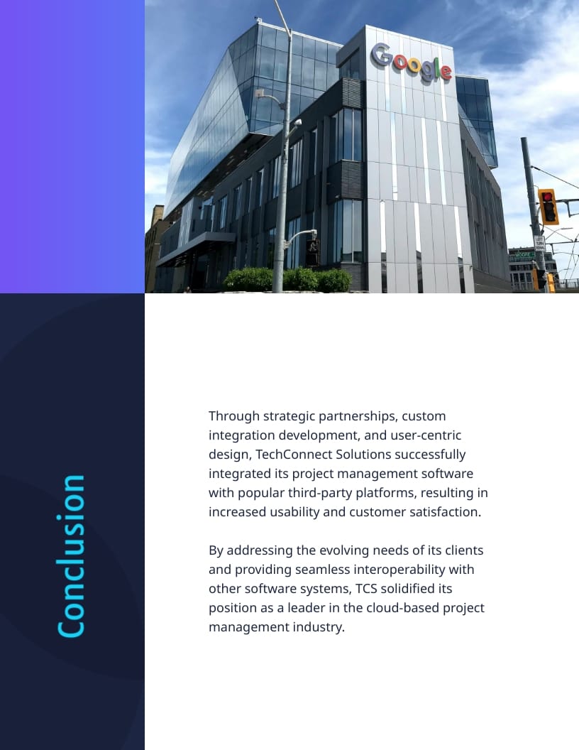 Product Integration Case Study Template | Visme