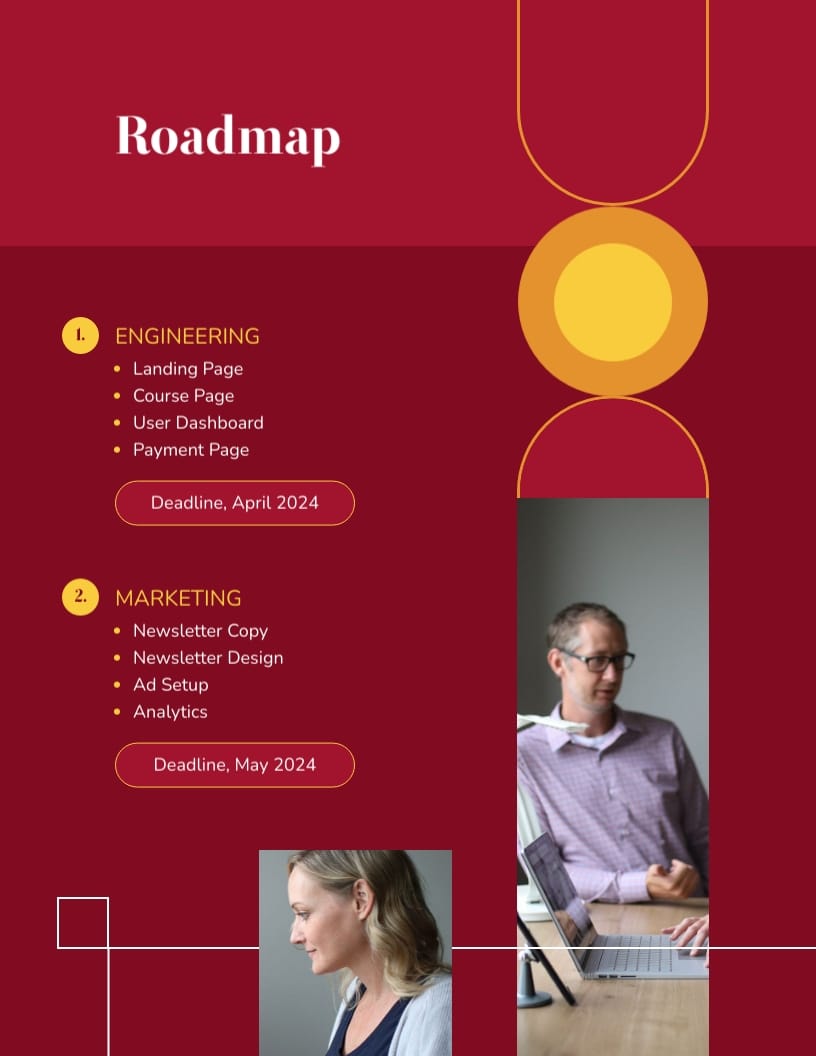 Product Launch Work Plan Template | Visme