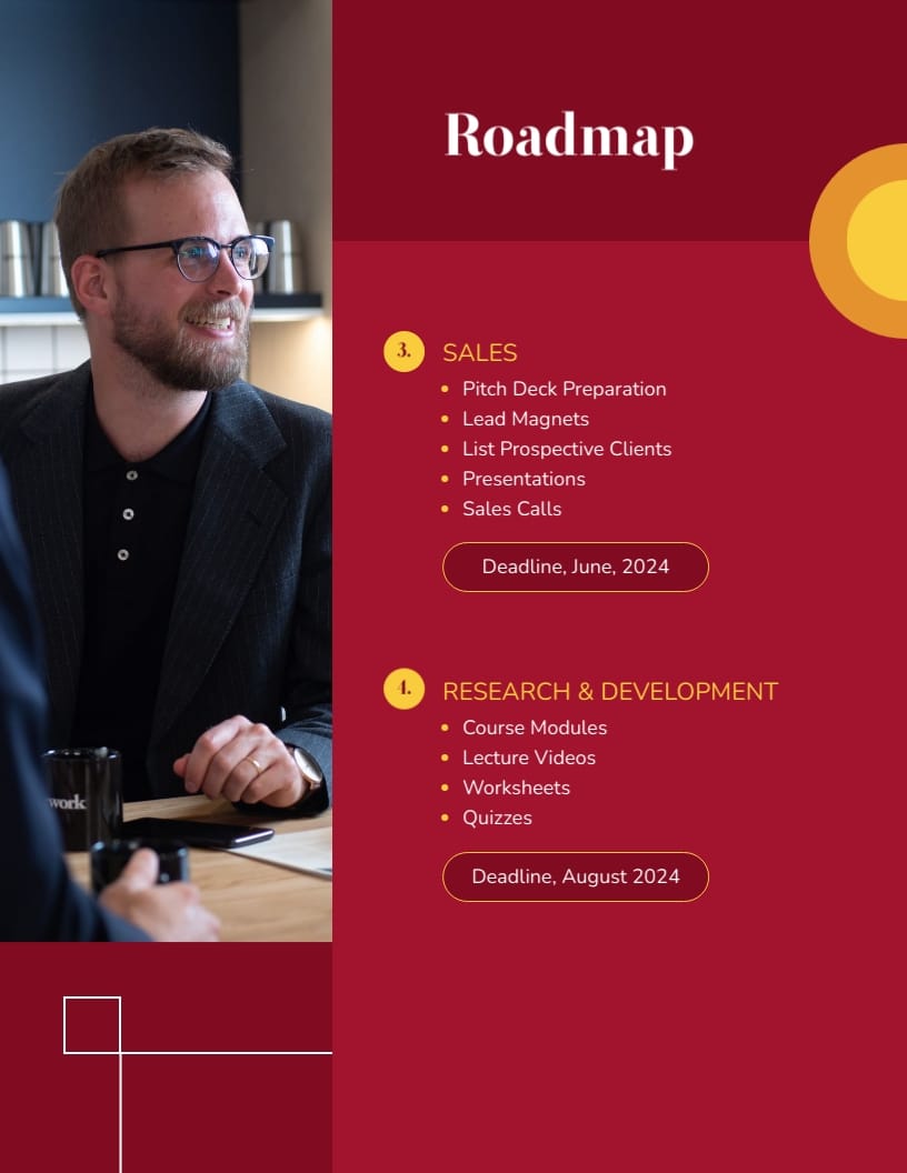 Product Launch Work Plan Template | Visme