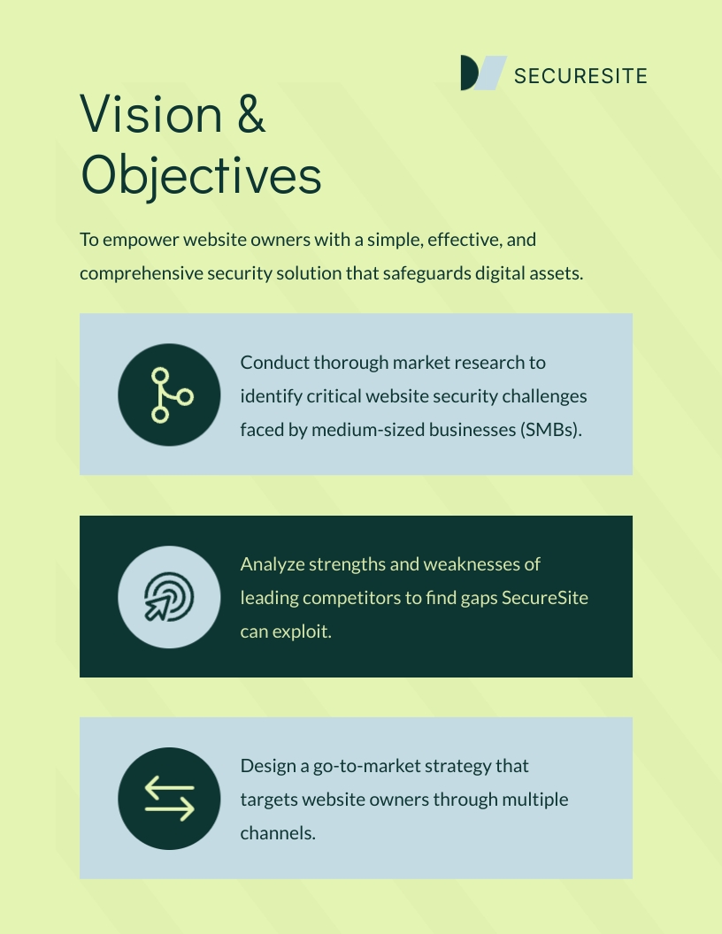 Product Research Plan Template | Visme