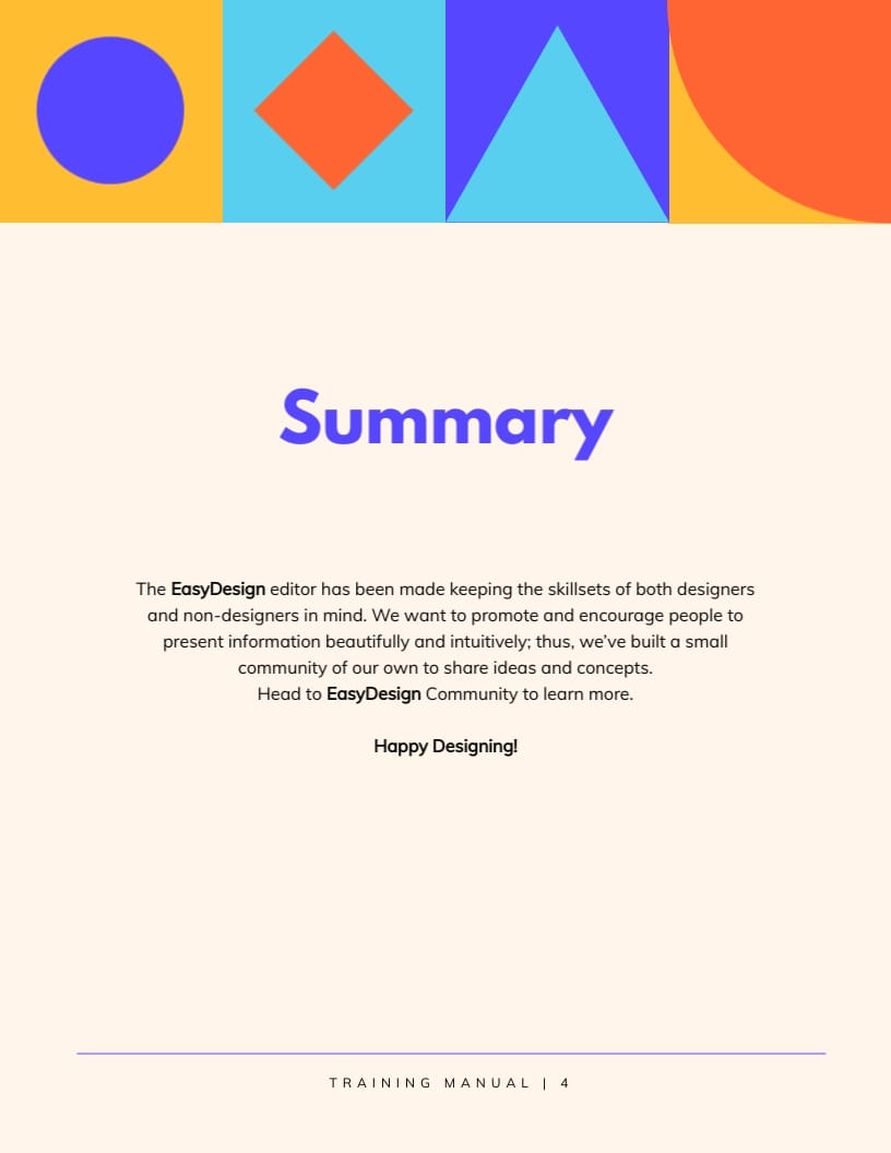 Product Training Manual Template | Visme