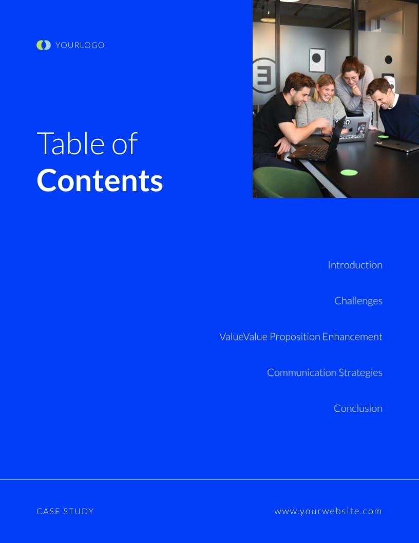 Product Upgrade Case Study Template | Visme