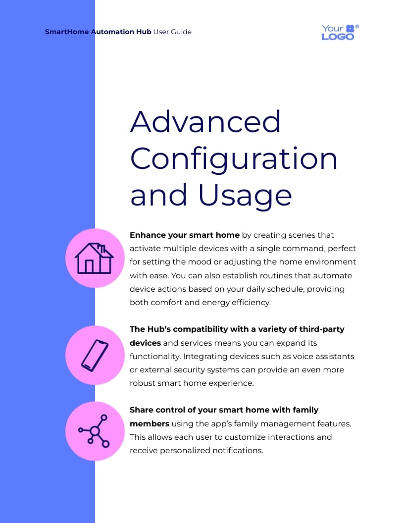 Product User Guide Template | Visme