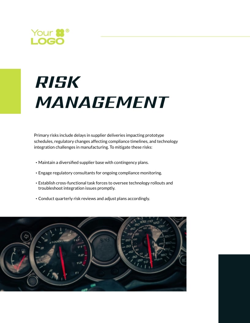 Product and Engineering Annual Operating Plan Template | Visme