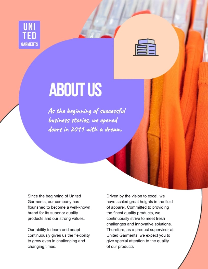 Production Supervisor Training Manual Template | Visme